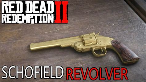 How To Get Schofield Revolver On Red Dead Redemption 2 Rdr 2 Youtube