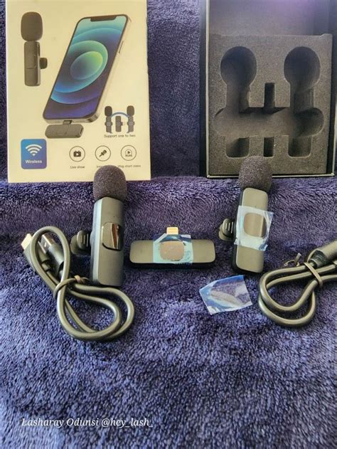 Wireless Microphone Kit Perfect For Interviews And Vlogging