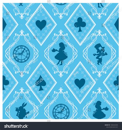 Alice In Wonderland Vector Vintage