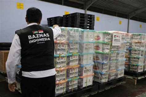 Bantuan Kemanusiaan Palestina Dari Baznas Terbagi Jadi