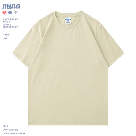 明星同款南波万短袖男t恤女纯棉潮流ins中学生圆领黑白体恤夏衣服虎窝淘