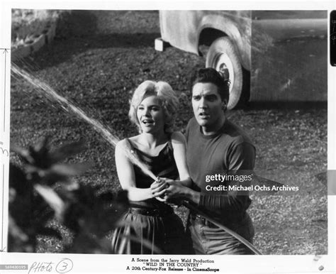 Tuesday Weld And Elvis Presley Wild In The Country 1961 With Elvis