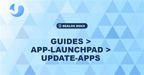 Guides App Launchpad Update Apps Sealos Docs