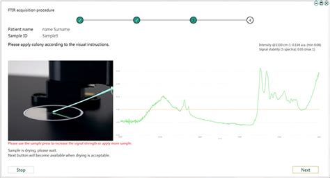 Ivd Software Integrated With Atr Ftir Spectrometer Biosistemika