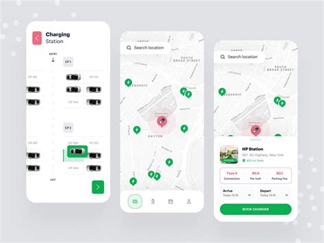 Ev Charging App App Design Layout App Mobile App Design