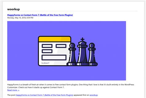 How To Show Featured Image In Wordpress Rss Feed