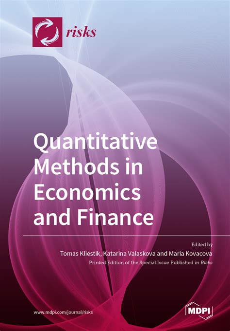 Quantitative Methods In Economics And Finance Mdpi Books