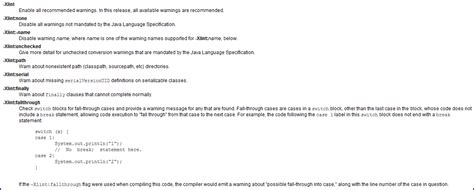 javac s xlint options infoworld