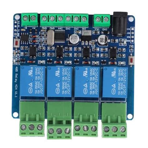 Yosoo Module De Relais Dentrée De Commutation à 4 Canaux Module De