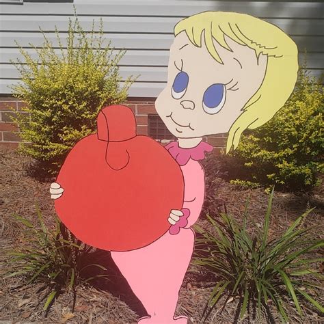 Cindy Lou Yard Art Etsy
