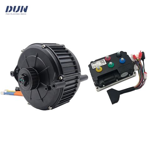 QS165-5KW-V2-Belt-Pully-Version-Mid-Drive-Motor-with-Fardriver-ND72360 ...