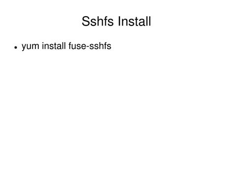 Ppt Fuse Filesystems Powerpoint Presentation Free Download Id244154