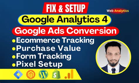 Setup Google Analytics 4 Ga4 Ecommerce Tracking Ads Conversion