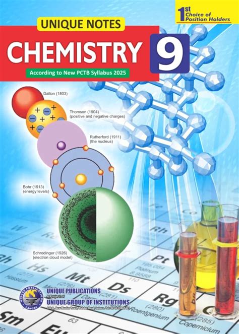 Unique Notes Chemistry 9th Class Ptb 2025 Tehzib Sons