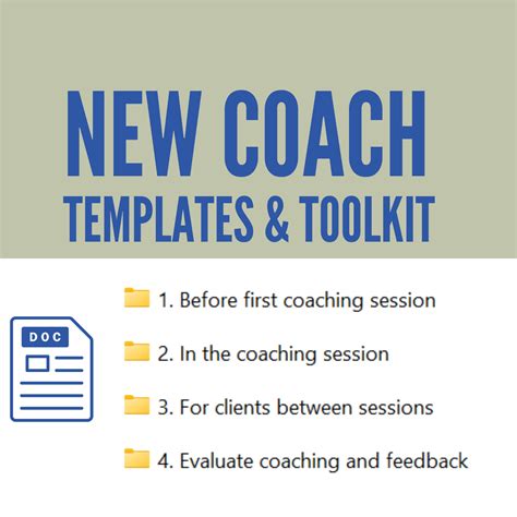 Detailed Coaching Templates And Toolkit New Coach Bundle Etsy