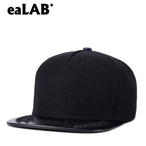 Ealab Men Hip Hop Snapback Caps Women Flat Cap Hip Hop Hats For Female