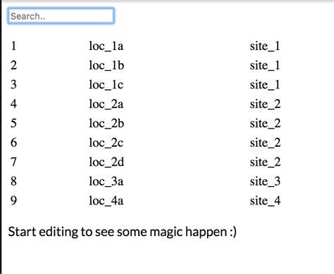 Html Writing A Custom Table Filter In Angular 6 Stack Overflow