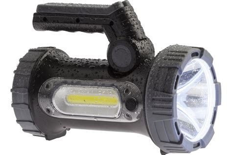 Прожекторный фонарь ЭРА PA703 10W, SMD, боковой COB, литиевый ...