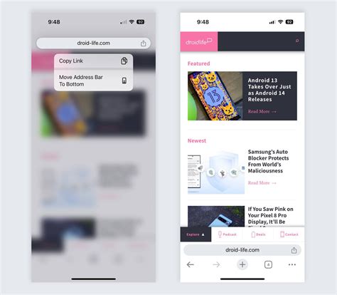 We Badly Need IPhone S New Chrome Address Bar Switcher