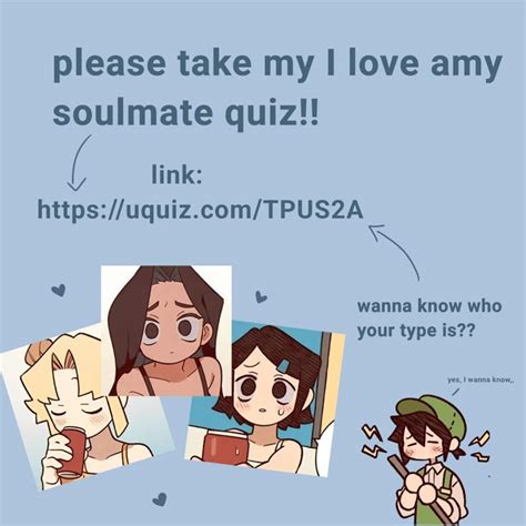 I Love Amy Soulmate Quiz Soulmate Quiz Quizzes For Fun Amy