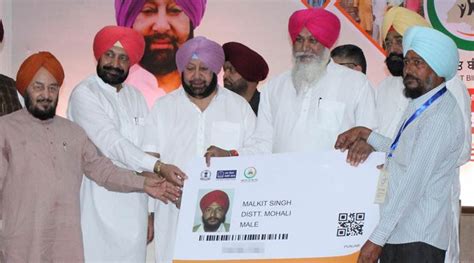 Capt Amarinder Singh Rolls Out Own Health Scheme Will Cover 76 Punjab