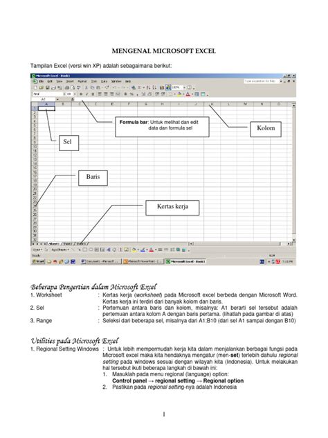 Mengenal Microsoft Excel Pdf