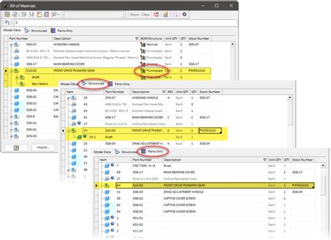 Using Autodesk Inventors Bill Of Materials