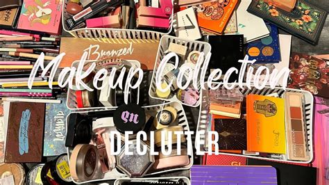 Makeup Declutter Getting Rid Of Makeup BeautyandMakeup247 YouTube