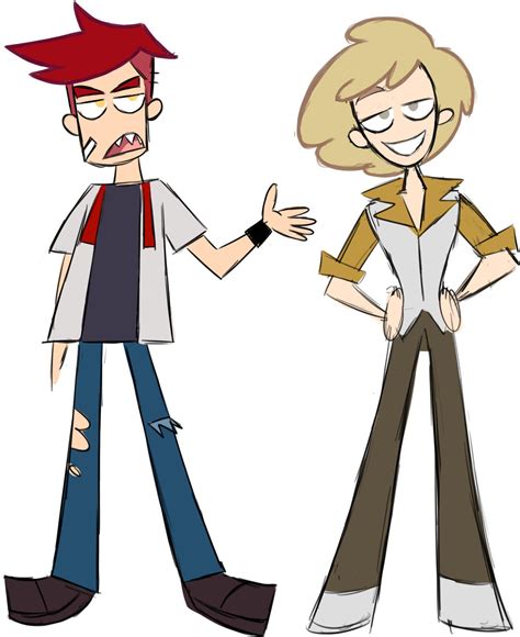They Remind Me Of Blocky And Loser As Humans Art By Milkkirie Rbfdifanart