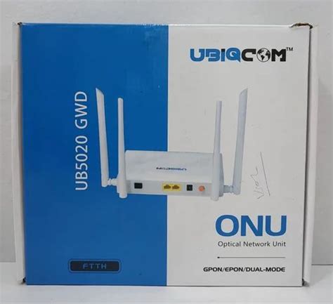 UBIQCOM DUAL BAND ONT UB5020 GWD At 2400 Piece Gigabit Passive