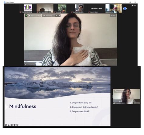Mindfulness Session June 8th The Mentor Ring