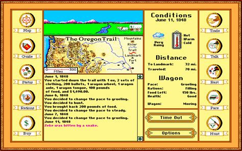 Oregon Trail Deluxe Play Online