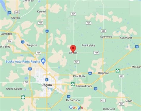 Where Is Zehner Saskatchewan Area Map And More