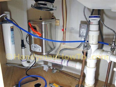How To Install A Kitchen Instant Hot Water Dispenser Faucet And Water
