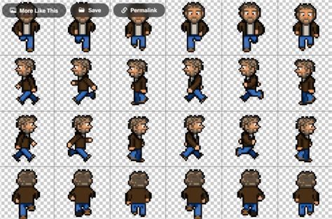 Profesionally Design Character Sprite Sheet Animation By Napalmtonight