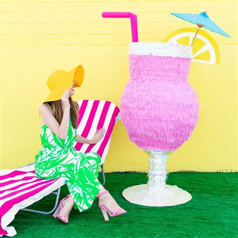 Giant Tropical Drink Pinata Made In Hk Matteo Party