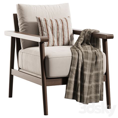 Bixler Chair Arm Chair 3d Model