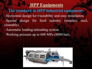 High Pressure Processing HPP PPTX
