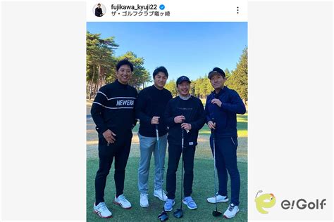 元阪神・藤川球児の“貴重”な池ポチャショット 忘年会ゴルフに高橋由伸など豪華メンバーが集結！ Egolf（イーゴルフ）｜総合ゴルフ情報サイト