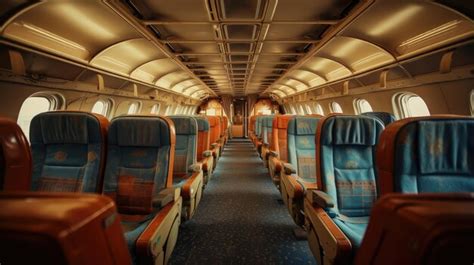 Premium Photo Patterned Blurred Plane Interior