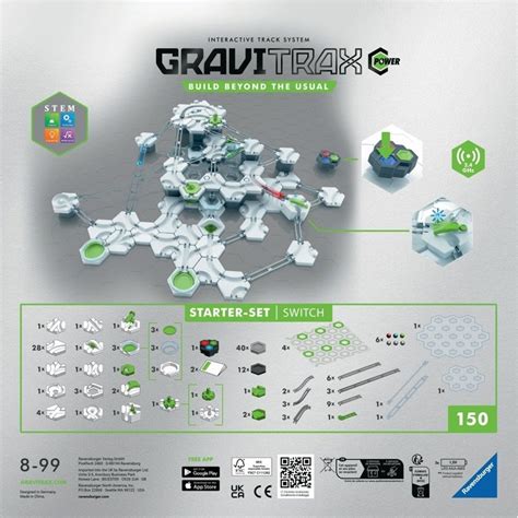 GraviTrax POWER Starter Set Switch Ravensburger Boutique BCD JEUX