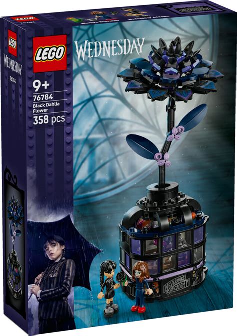 76784 Lego® Wednesday Siyah Yıldız Çiçeği Resmi Lego Store Tr