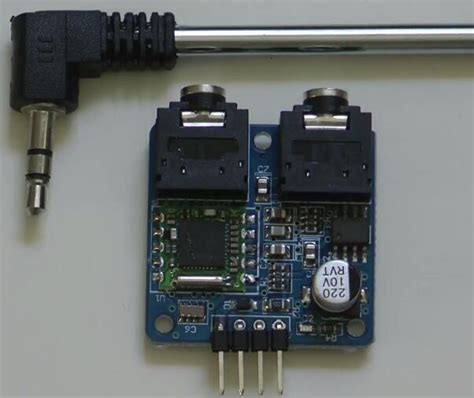 Tea Fm Stereo Radio Module Mhz Radio With Cable Antenna For