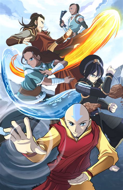 Avatar Last Airbender All Grown Up By Suzuran On Deviantart