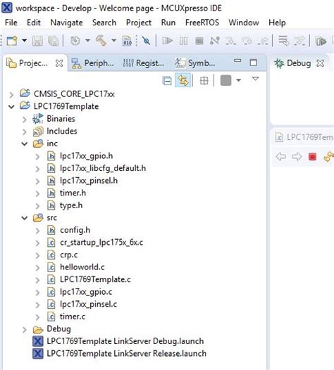 Lpc17681769 Arm Cortex M3 Development The Hello World