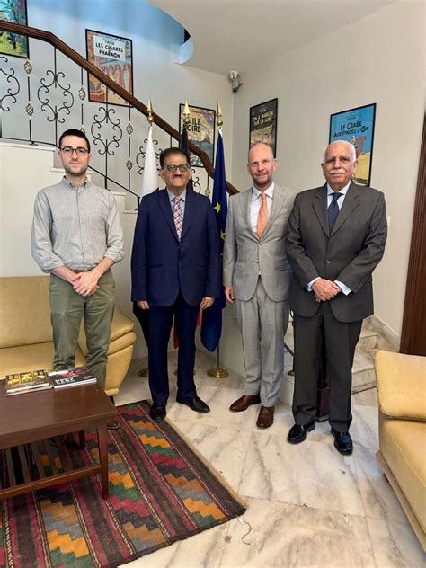 I Had The Pleasure Of Meeting His Excellency Charles Idesbald Van Der Gracht Ambassador Of