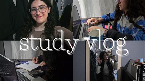 Study Vlog Midterms Last Minute Studies Giving Up Software