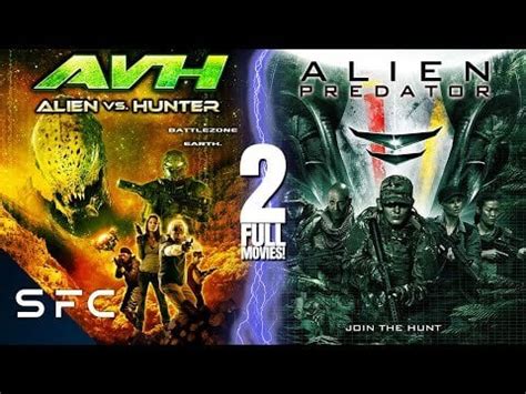 Alien Vs Hunter Alien Predator 2 Full Movies Action Sci Fi Double