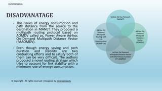 Energy Efficient Multipath Routing Protocol For Mobile Ad Hoc Network