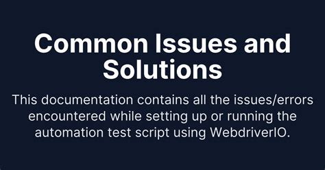 Common Issues And Solutions Vaah Docs